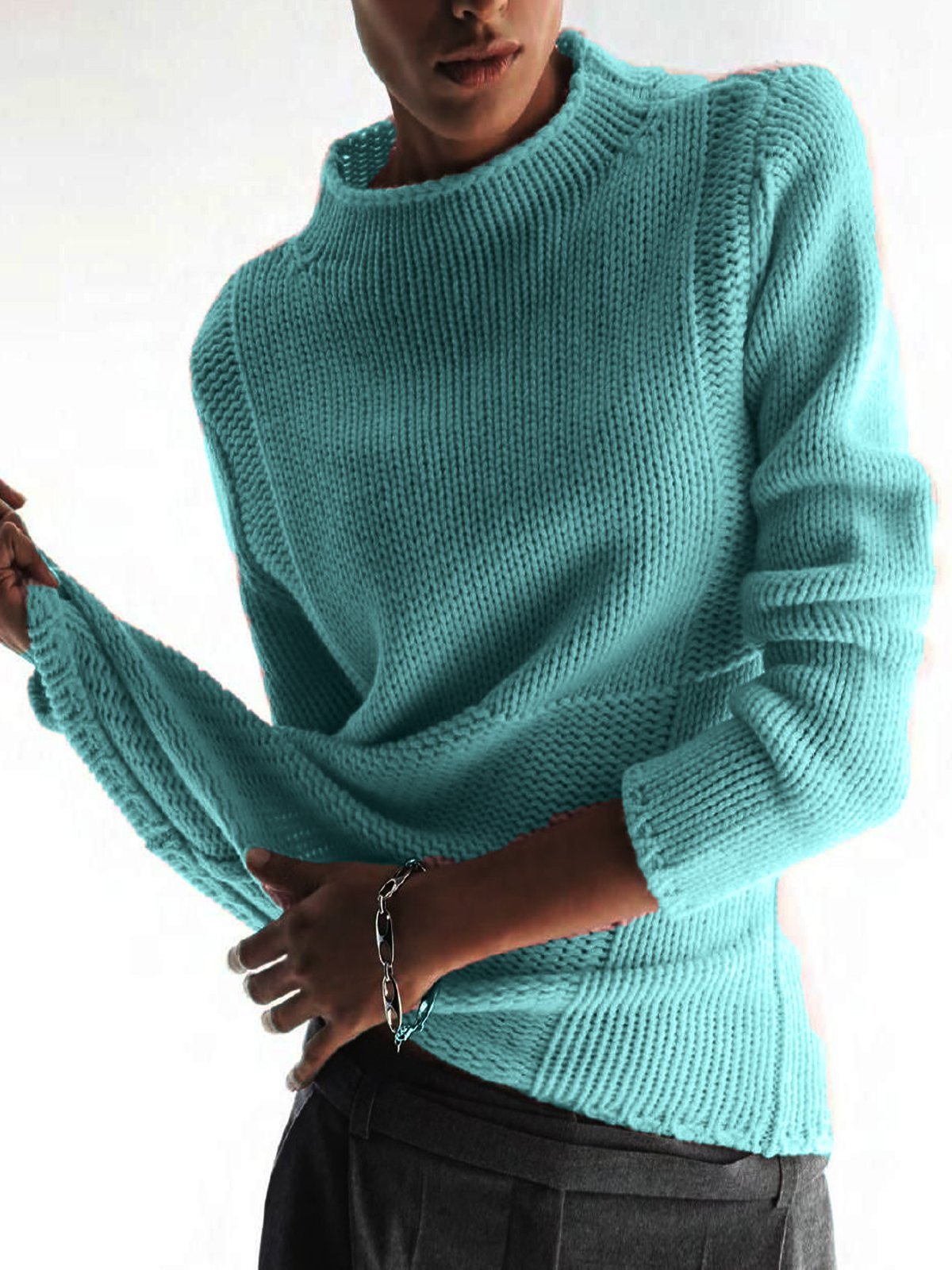 Long Sleeve Turtleneck Sweaters | justfashionnow