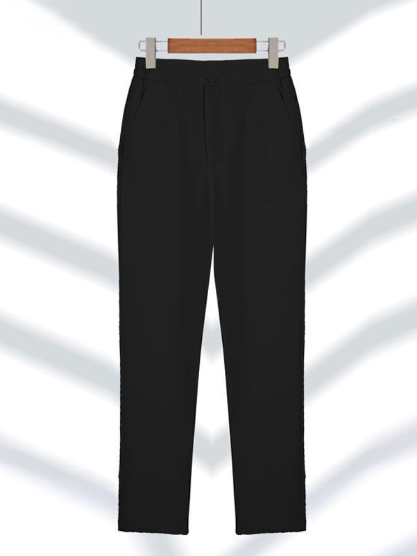 Women's Plain Daily Going Out Two Piece Set Long Sleeve Simple Spring ...