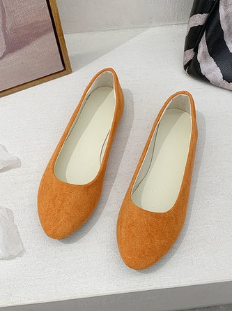Multi-color Selection Velvet Simple Flat Shoes | justfashionnow